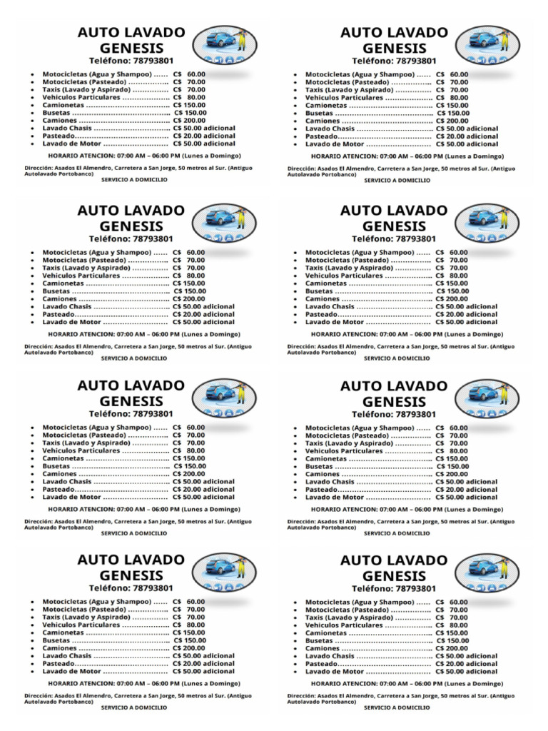 AUTOLAVADO2 | PDF