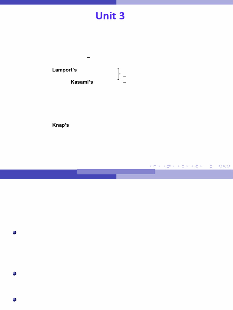 CS3551 Unit 3 Part 1 | PDF