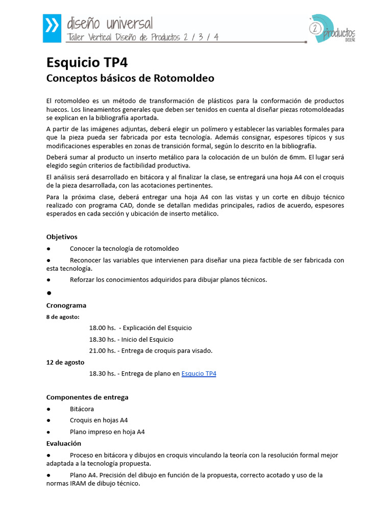 D2 TP4 Esquicio Modulación | PDF