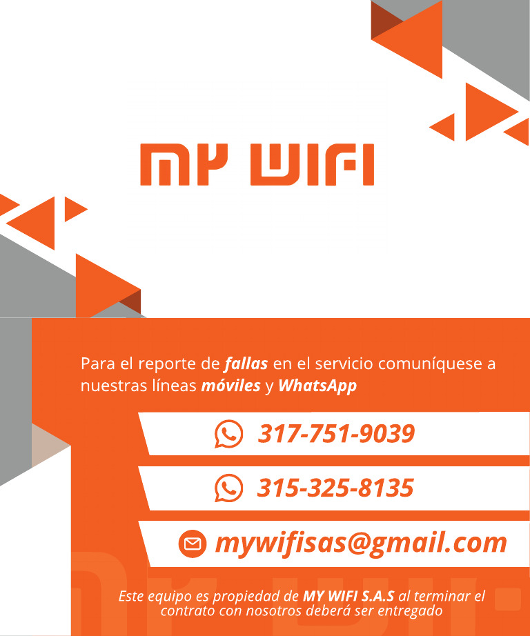 Tarjetas MIWIFI | PDF