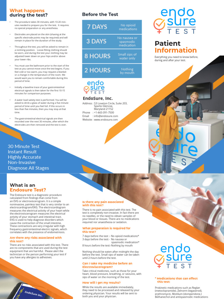 EndoSure Patient Information Unlocked 040323 | PDF
