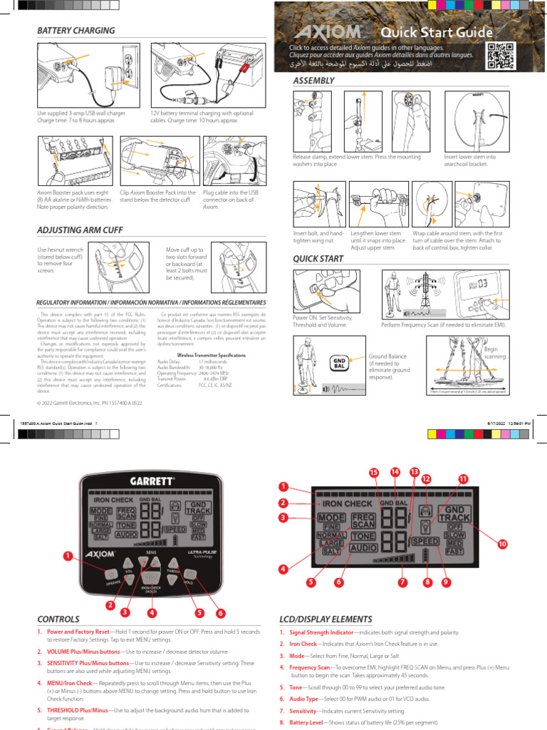 1557400.a.axiom Quick Start Guide | PDF