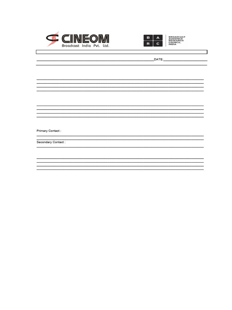 Barc WM Setup Instlation Checklist | PDF