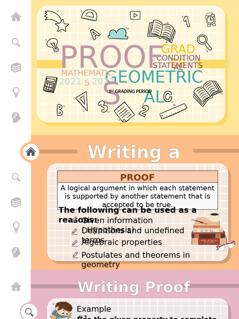 Q1W4 Module - Writing A Geometric Proof | PDF