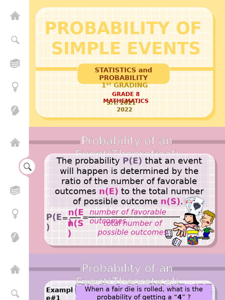 Q1W2 Module - Probability of Simple Events | PDF