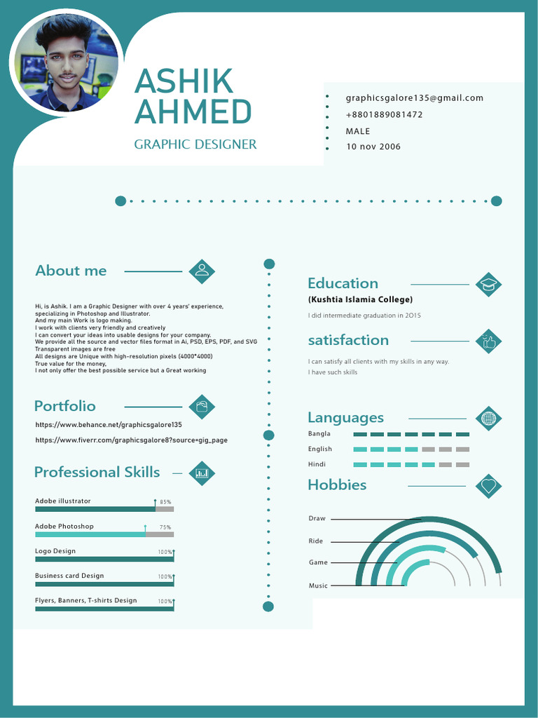 Ashik Ahmed CV | PDF