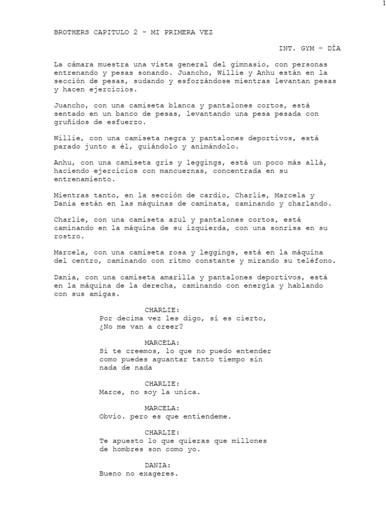 Brothers Capitulo 2, Primera Parte | PDF