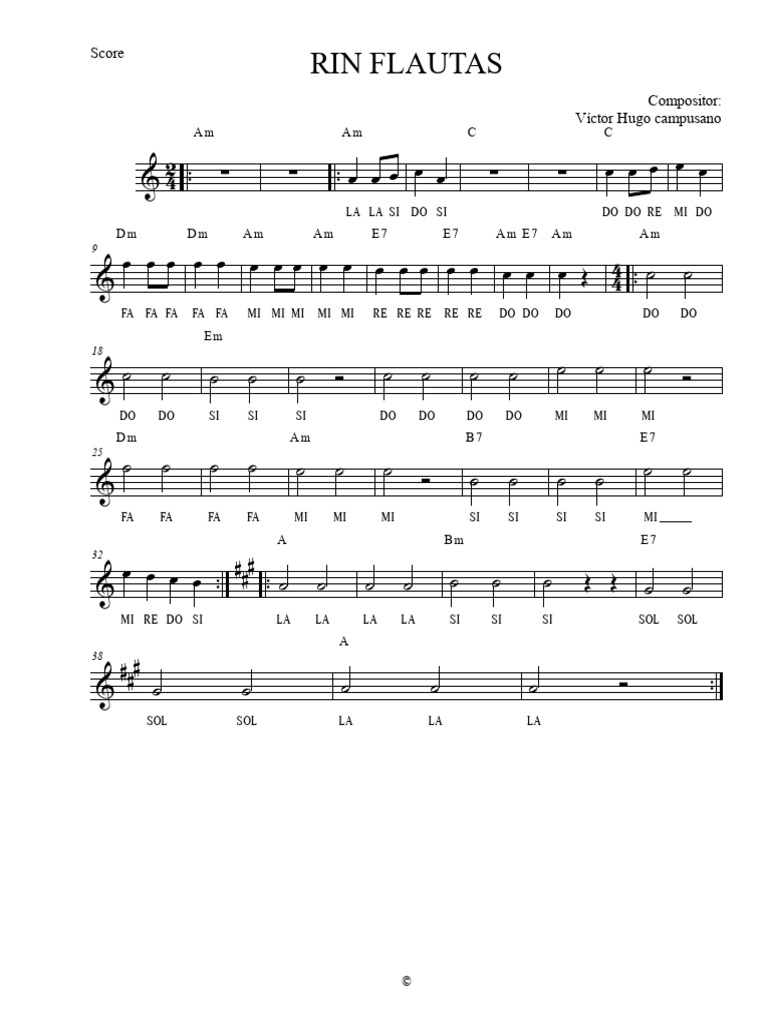 Rin Flautas | PDF