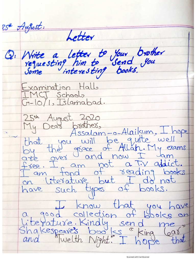 Sample Letter | PDF