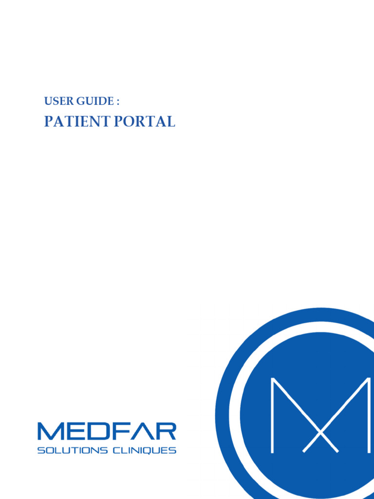 Patient Portal User Guide | PDF