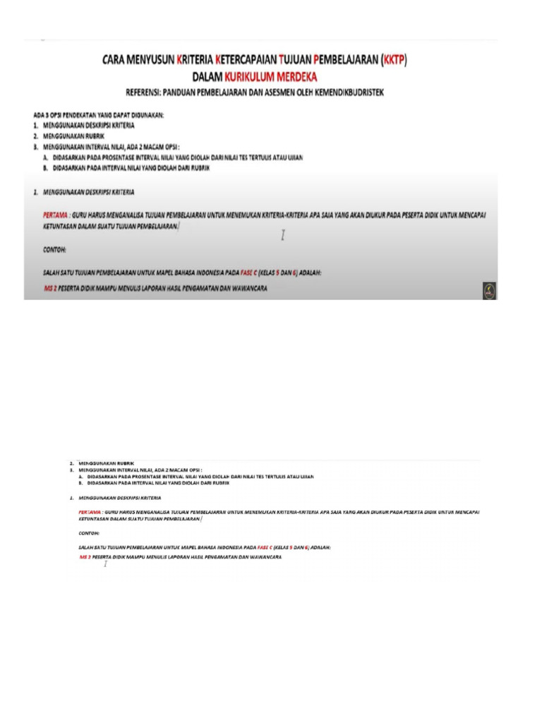 Contoh Format KKTP | PDF