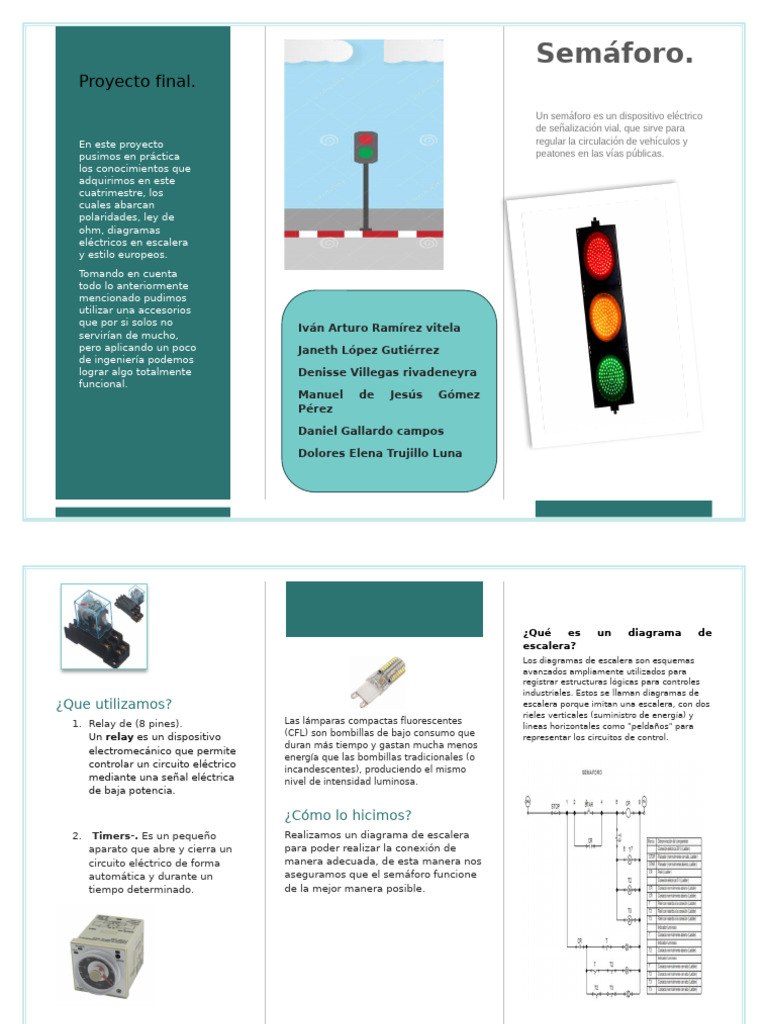 Triptico Del Semaforo | PDF