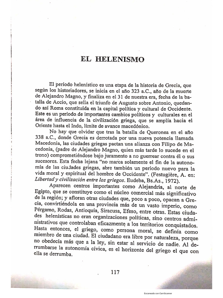 Helenismo y Patristica de Ballesteros | PDF