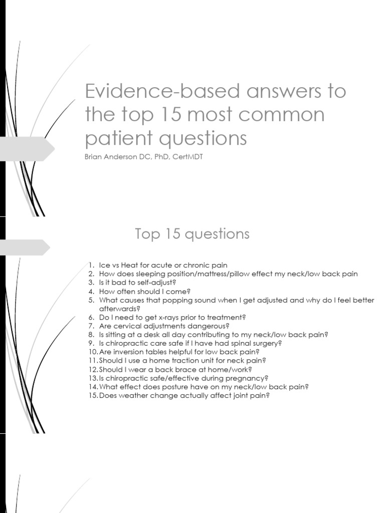15 Questions Presentation | PDF