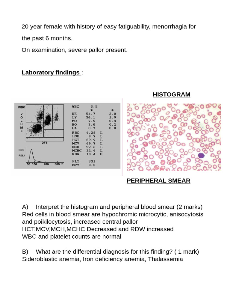 Hematology Charts Edited | PDF