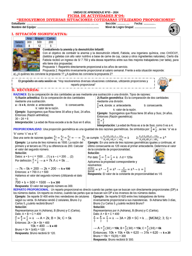 Ficha 4-5to-Ua5-2024 | PDF