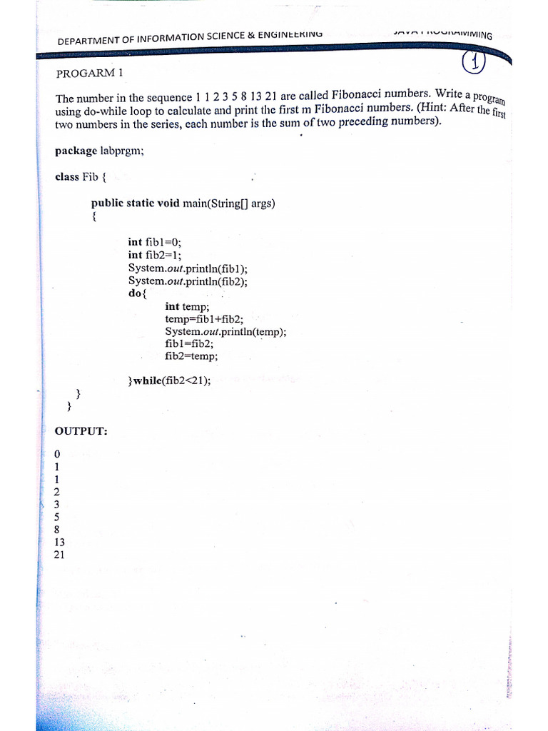 Java Lab Final | PDF