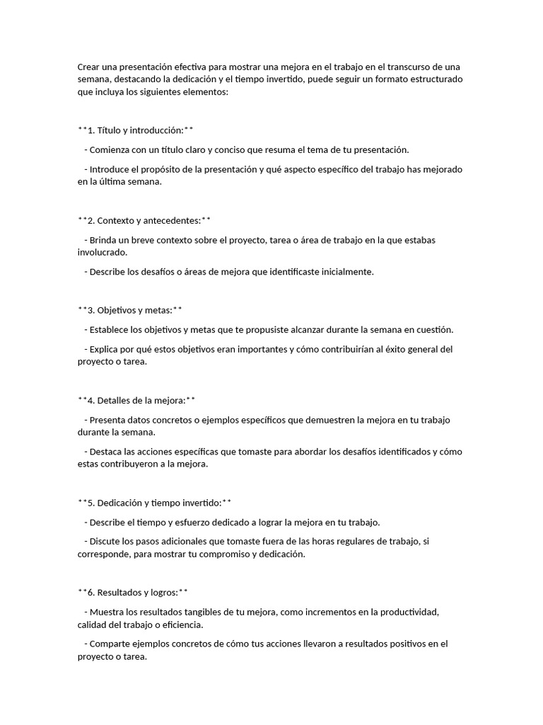 Crear Una Presentacion Efectiva | PDF