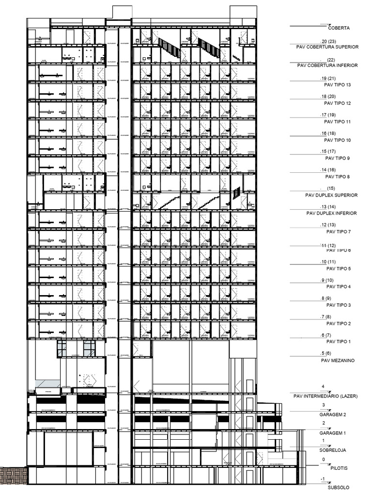 Póvoa - Distribuição Dos Andares | PDF
