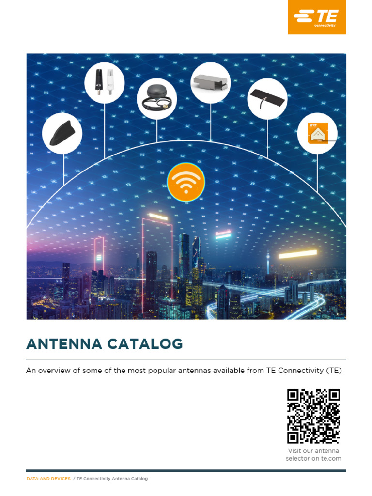 Te Connectivity Antenna Catalog | PDF