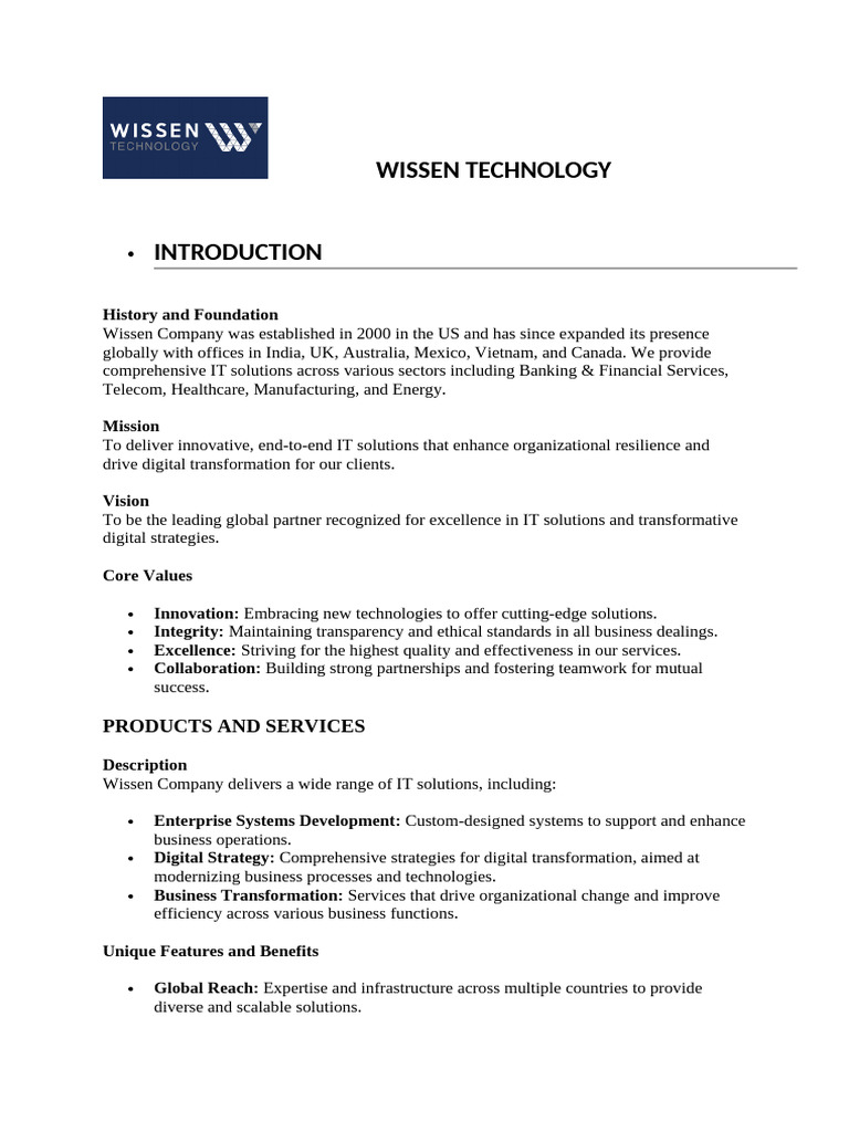 Wissen Technology Riim | PDF