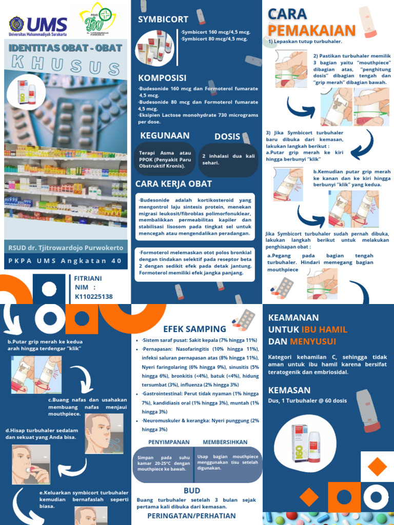 Fitriani - K110225138 - Leaflet 1 | PDF