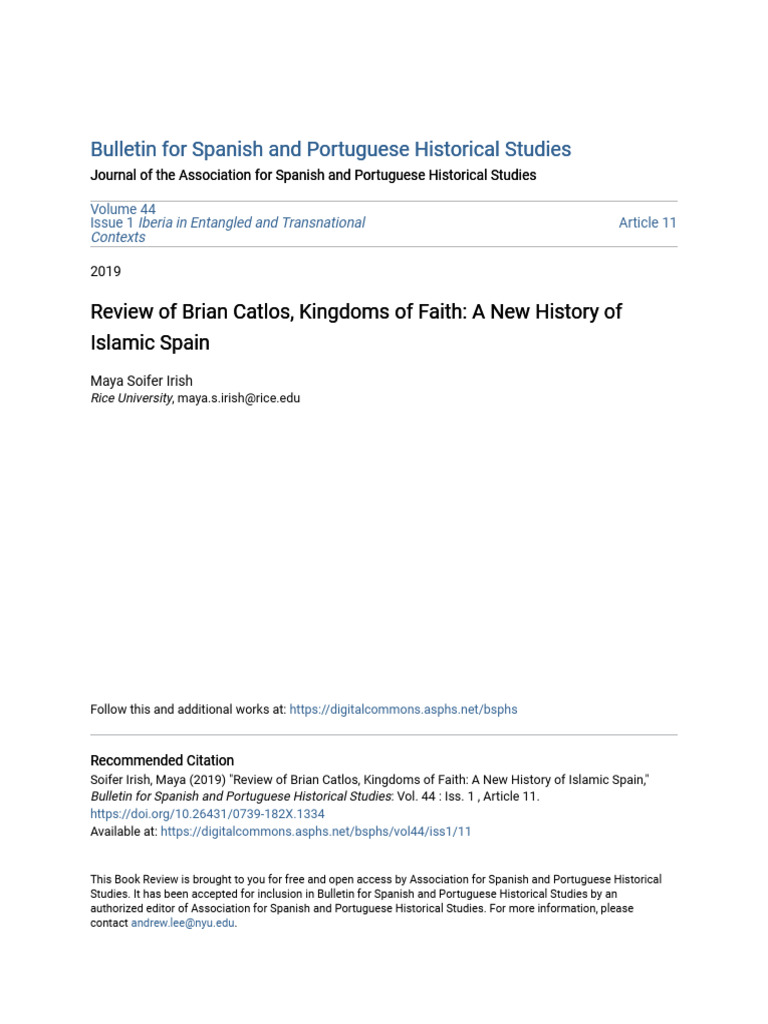 Catlos Brian Kingdoms of Faith A New His | PDF