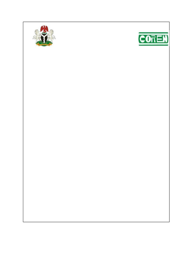 COREN - TECHNICAL - REPORT Template - 103128 | PDF