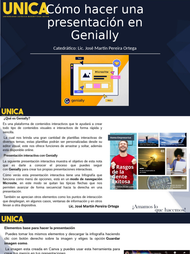 Como Usar Genially | PDF