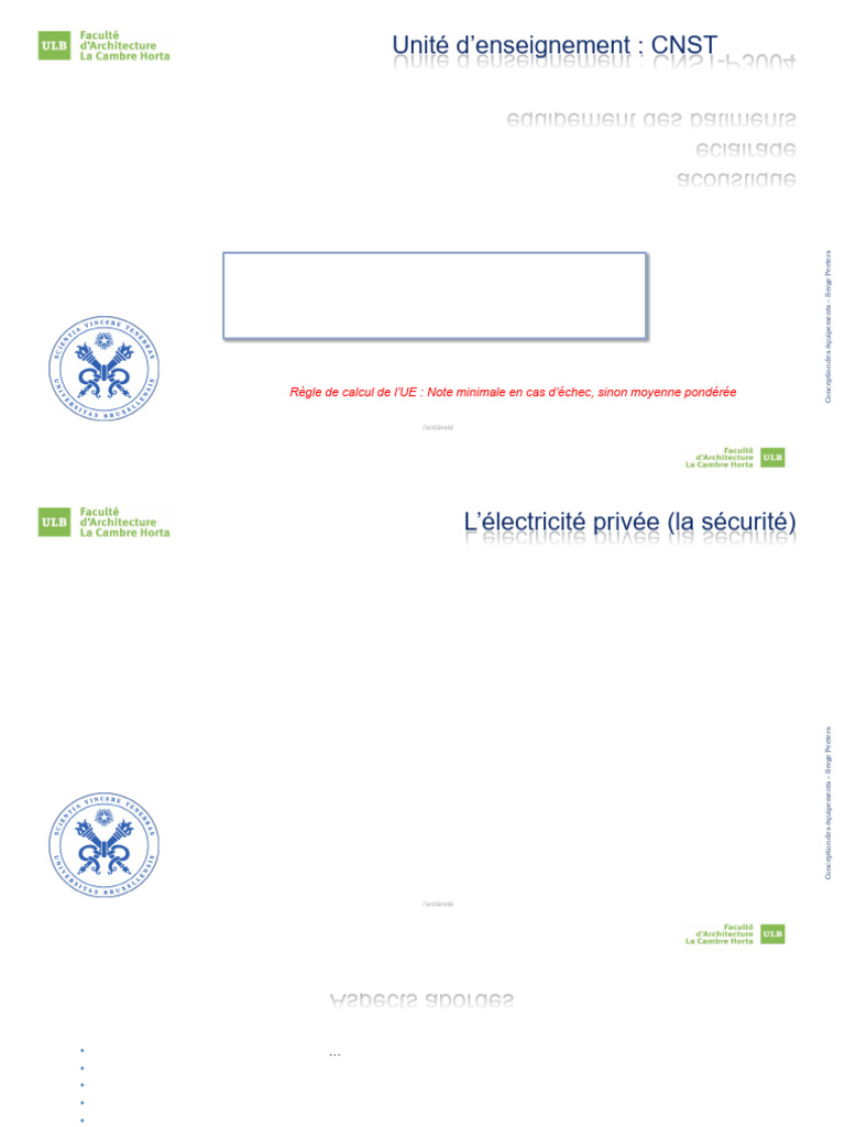 CNST P3002 Electricite | PDF