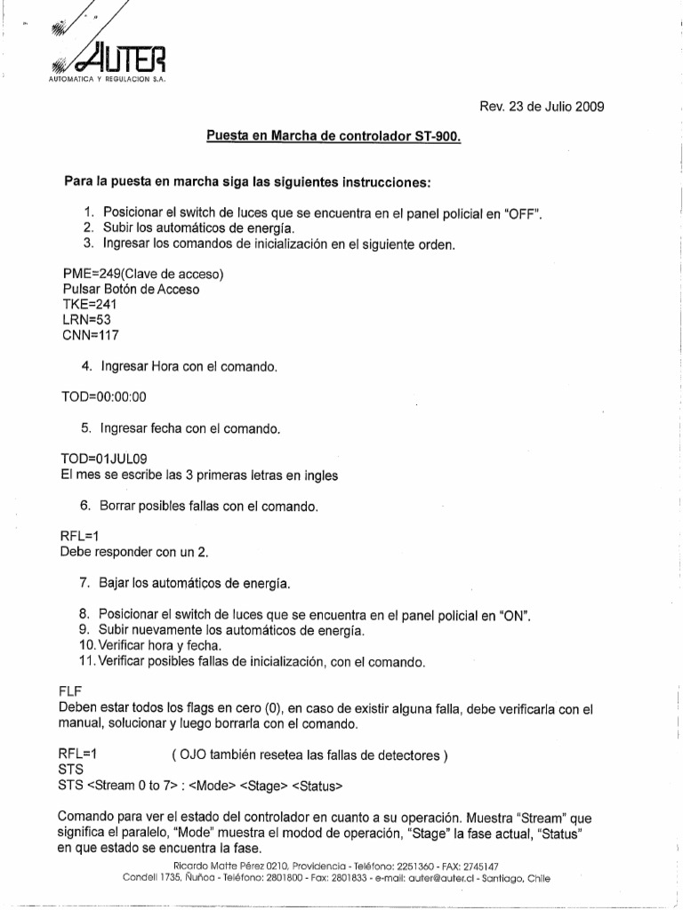 Guia Rapida ST900 | PDF