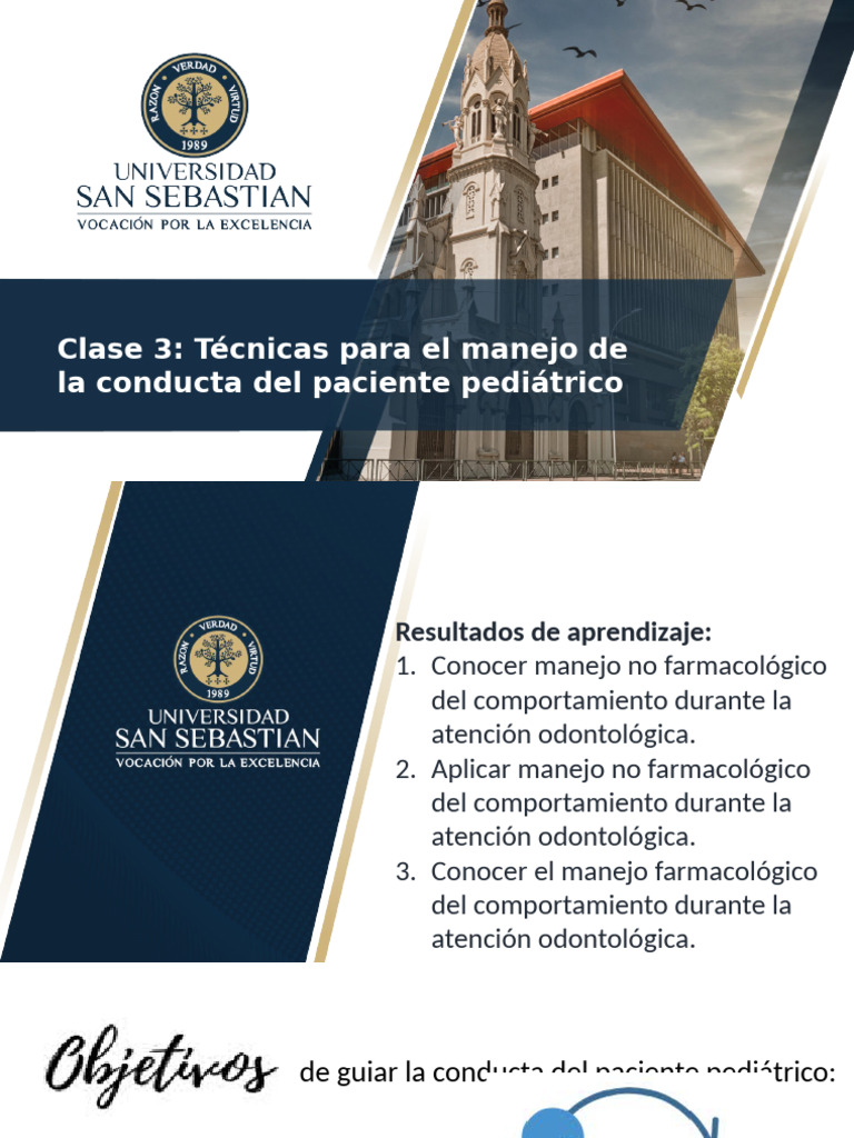 Clase 3 Técnicas de Manejo de La Conducta 2024 | PDF