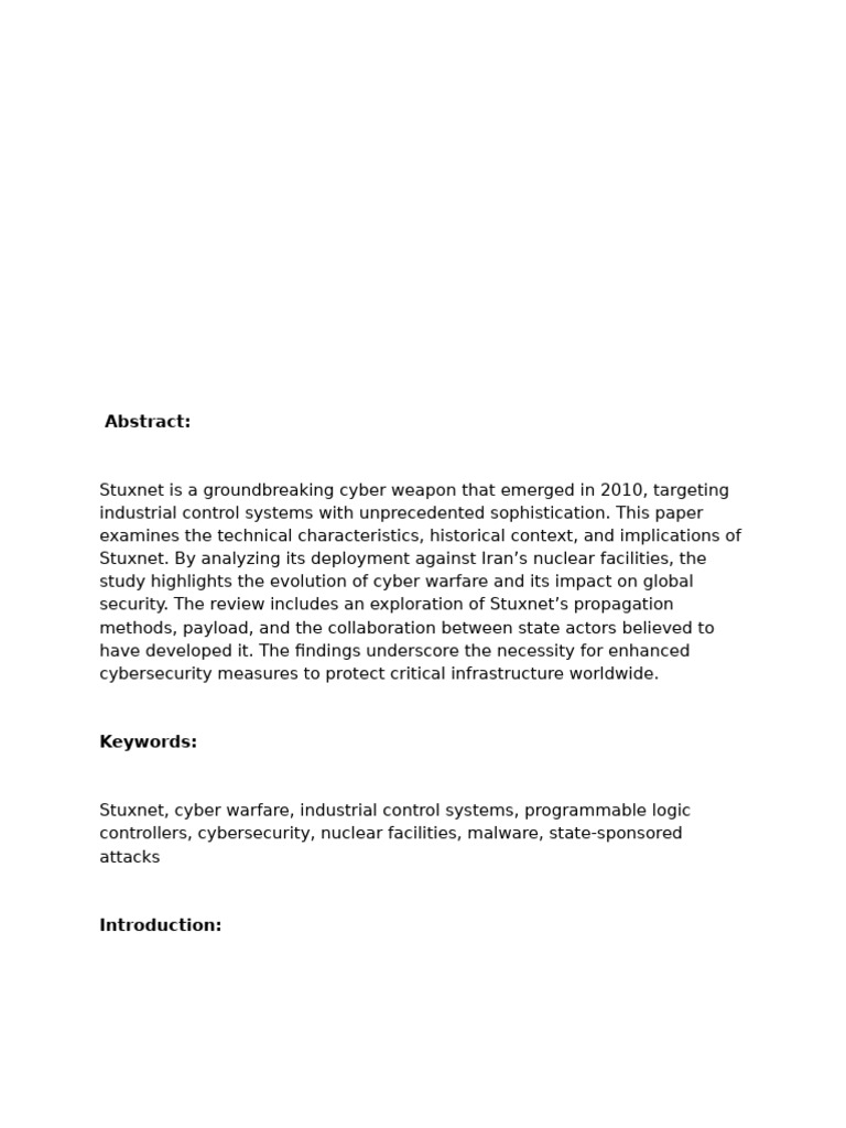 Cyber Security War Pdf Computer Security Computers