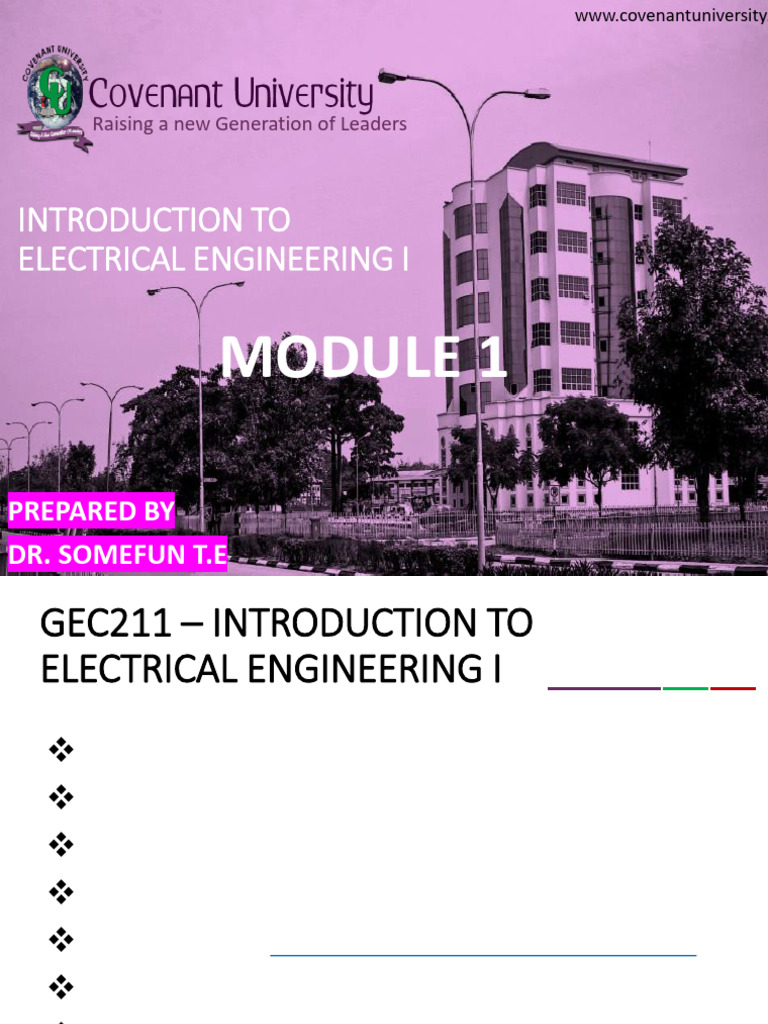 Module 1 - Lecture 1 | PDF Module 1 - Lecture 1 | PDF