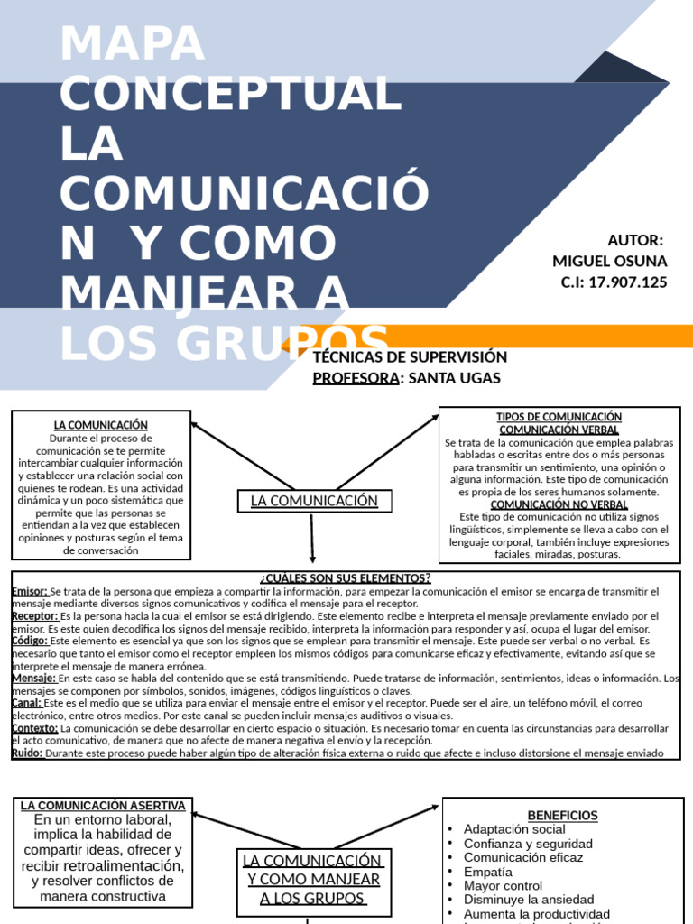 Mapa Conceptual Comunicacion | PDF