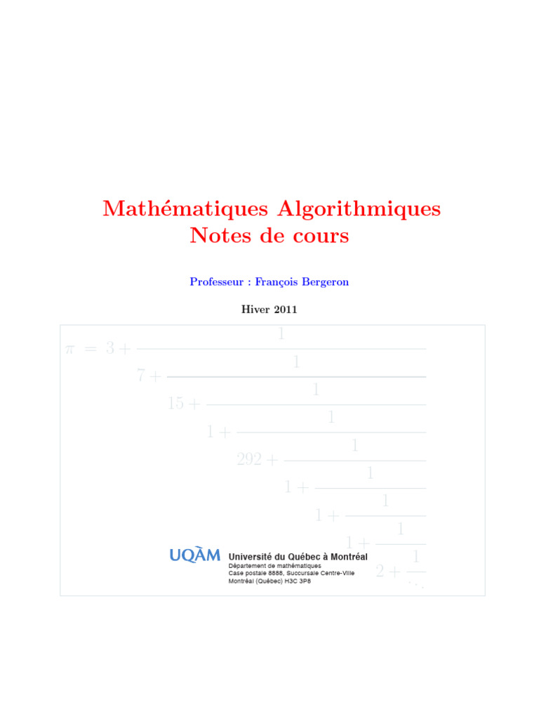 Math Algo | PDF