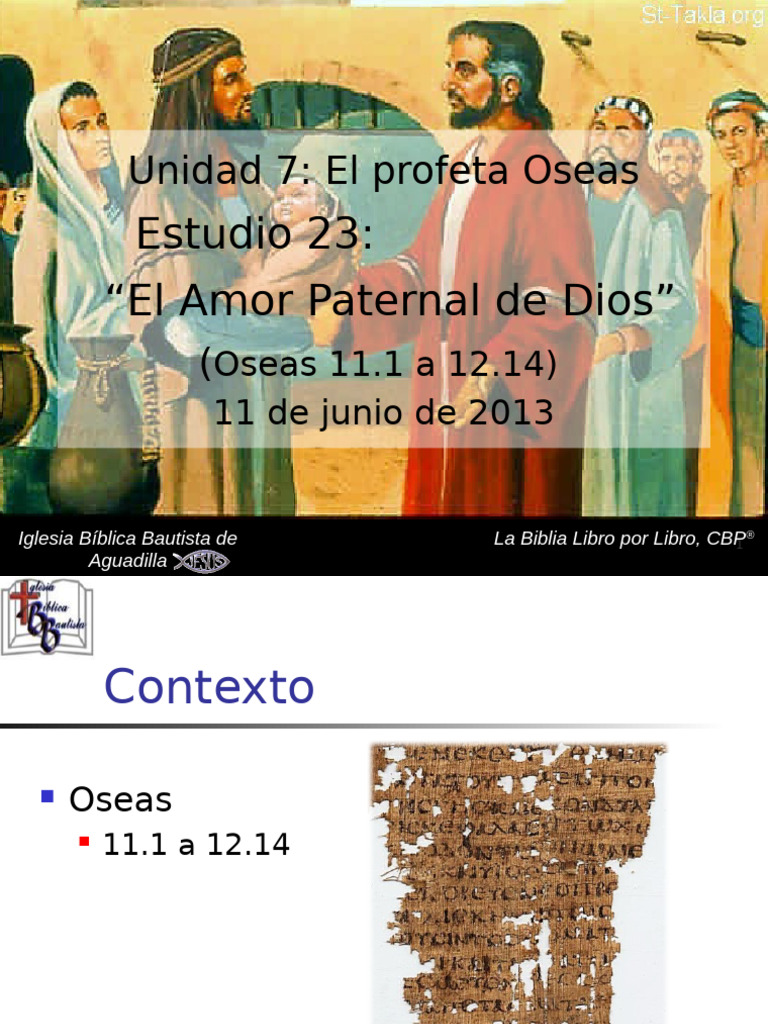 23 El Amor Paternal de Dios | PDF | Jacob | Amor