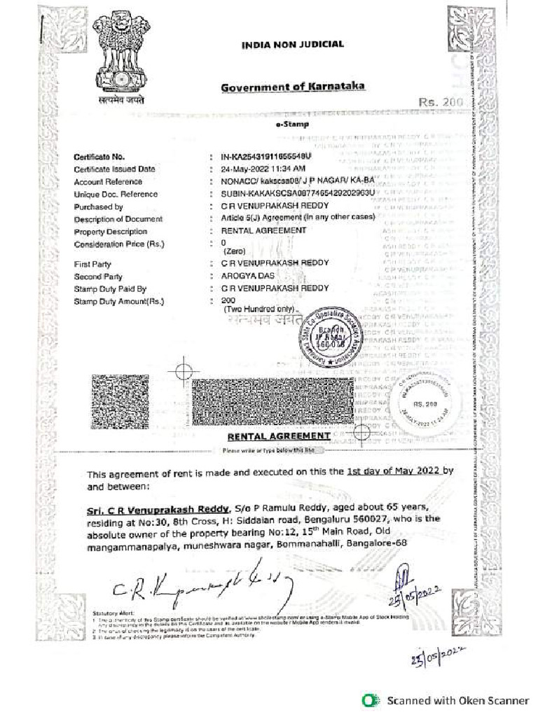 Rent Agrement - 2KB | PDF