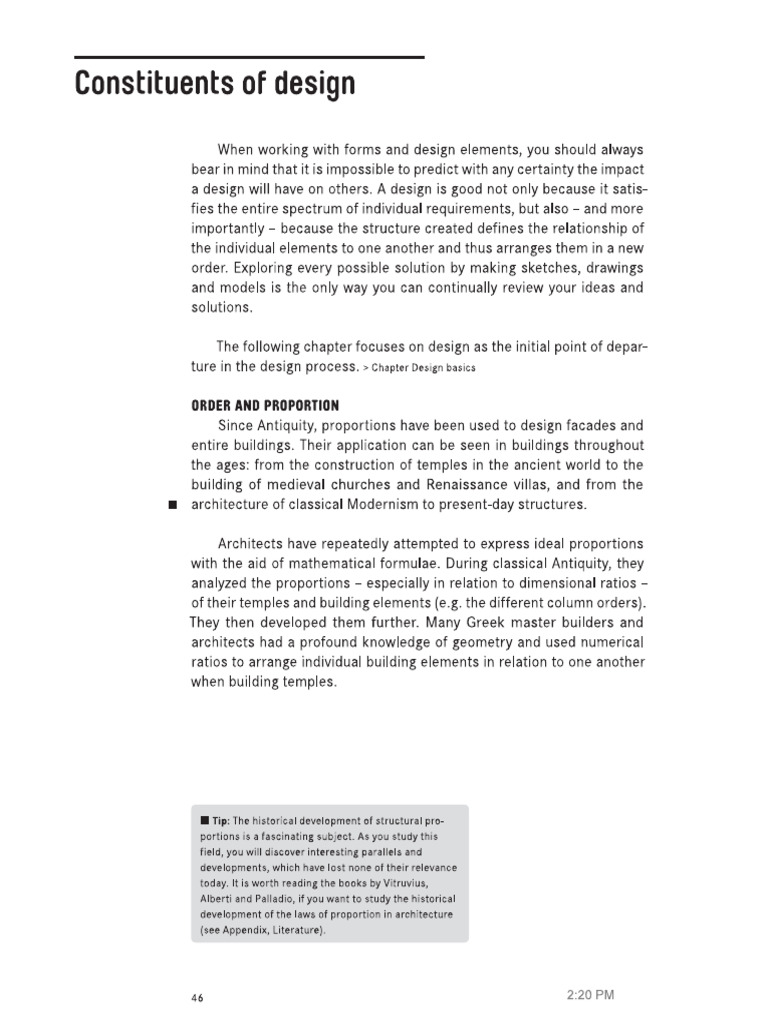 Constituents of Design | PDF