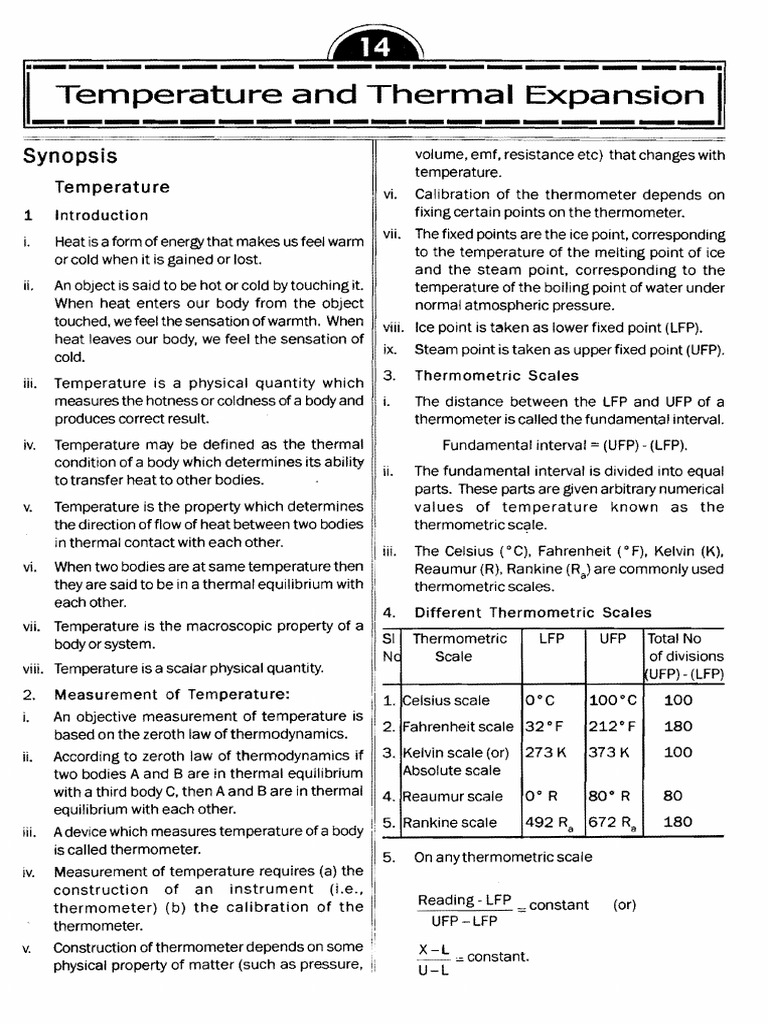 Aqb 14 Thermal Expansions | PDF