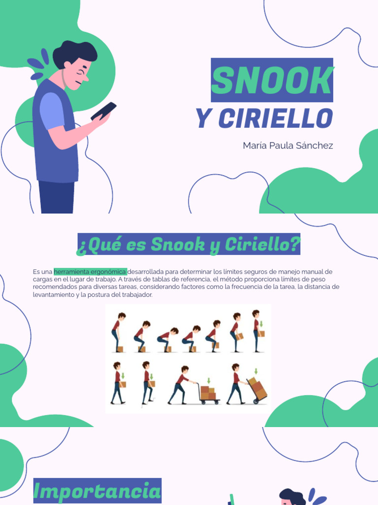 Snook y Ciriello | PDF