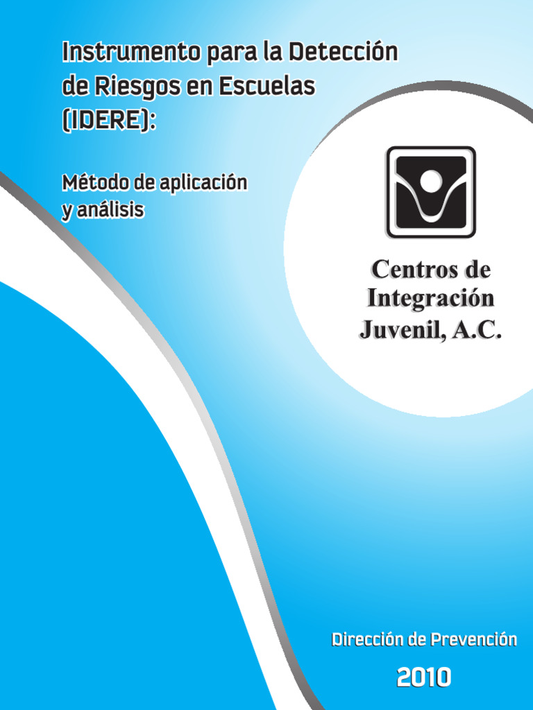 Instrumento para La Detección de Riesgos en Escuelas (IDERE) | PDF