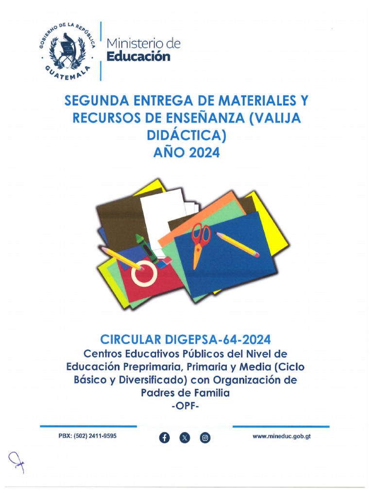 OFICIO DIGEPSA-64-2024 Valija 2 | PDF