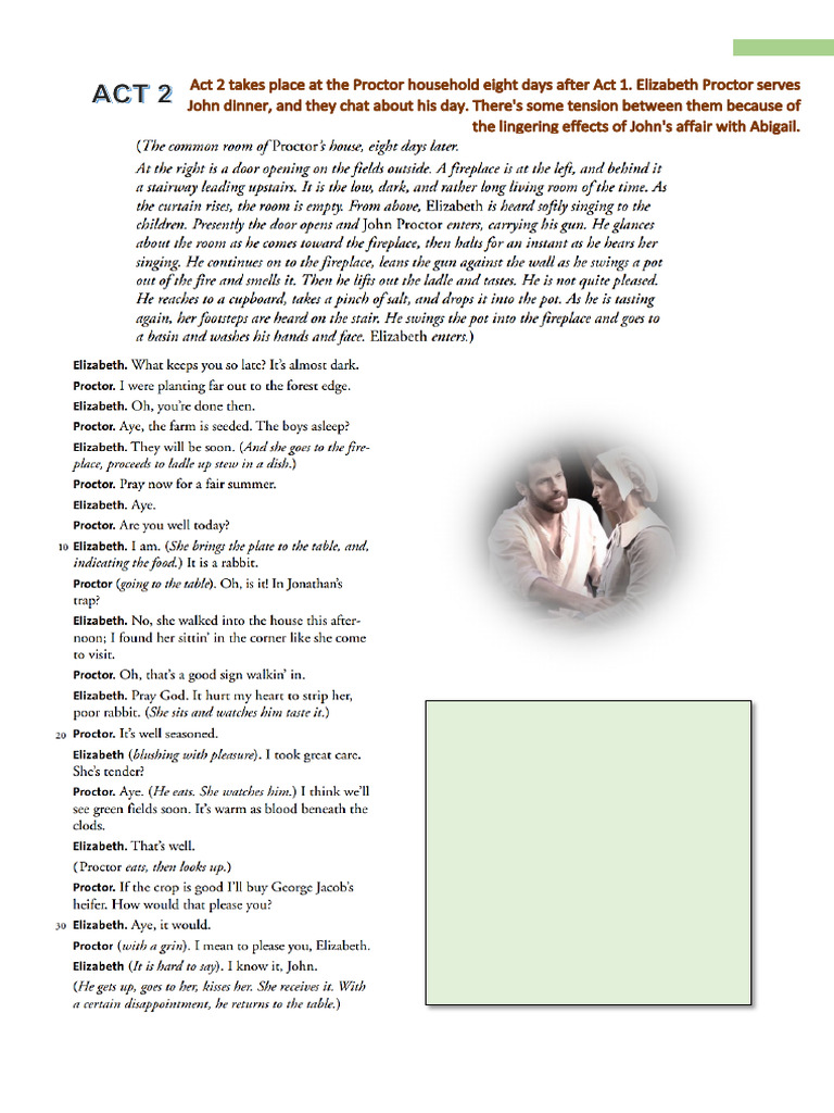 The Crucible Act 2 | PDF