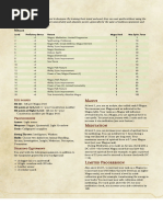Cheat Sheet Actions and Activities in Pathfinder Second Edition | PDF ...