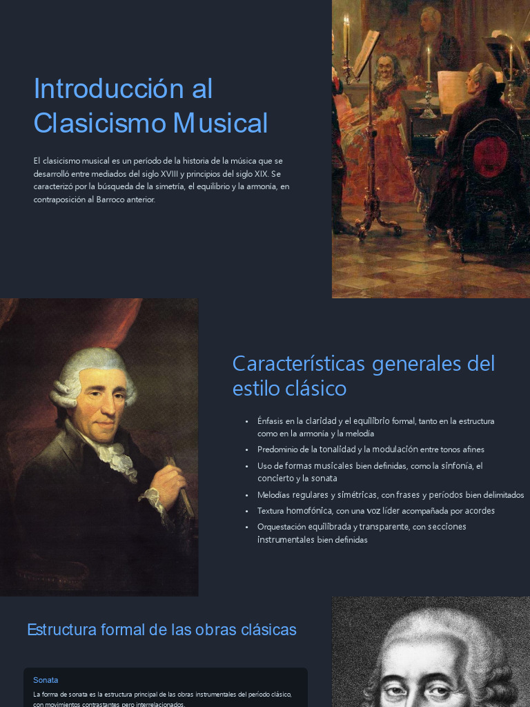 Introduccion Al Clasicismo Musical | PDF