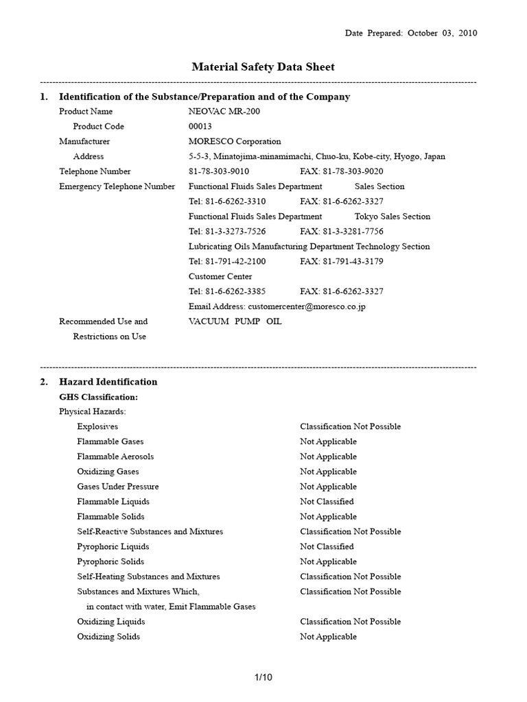 MR 200 (Neovac) | PDF