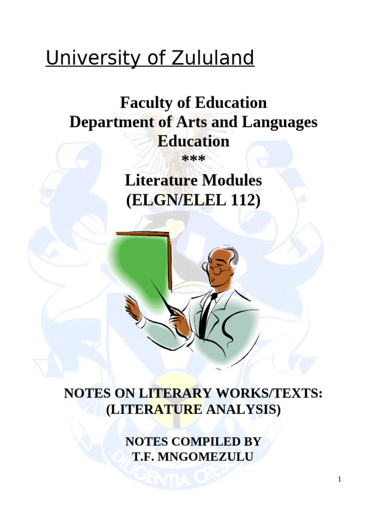 Elgn Elel 112 Literature Guide 2019 | PDF
