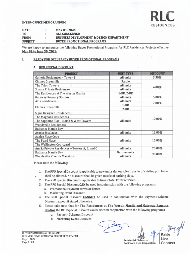 Buyer Promotional Programs 05 To 06 CY2024 | PDF