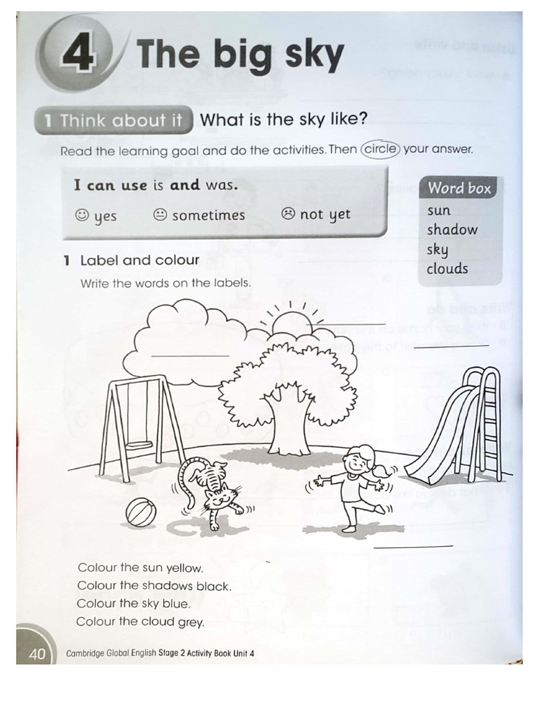 Activity Grade Two | PDF